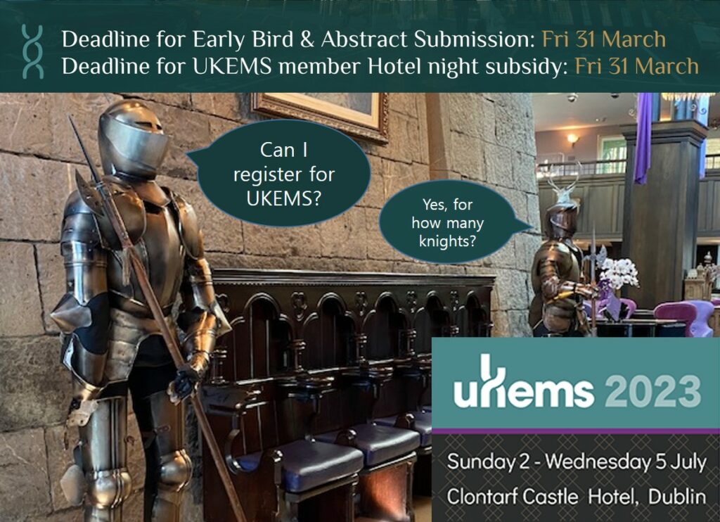 UKEMS 2023: Register and Submit Your Abstract Before Friday 31st March Deadline – UKEMS